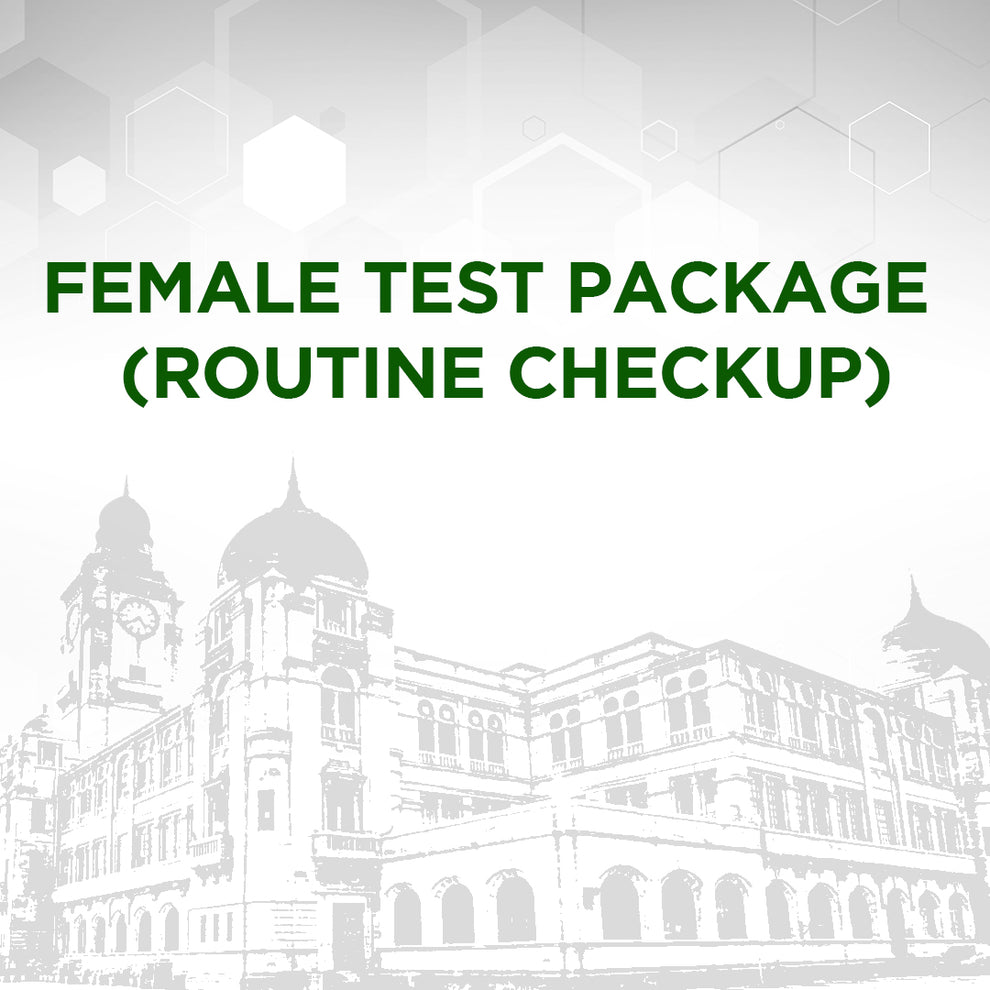 Female Test Package For Routine Checkup – KMC Labs